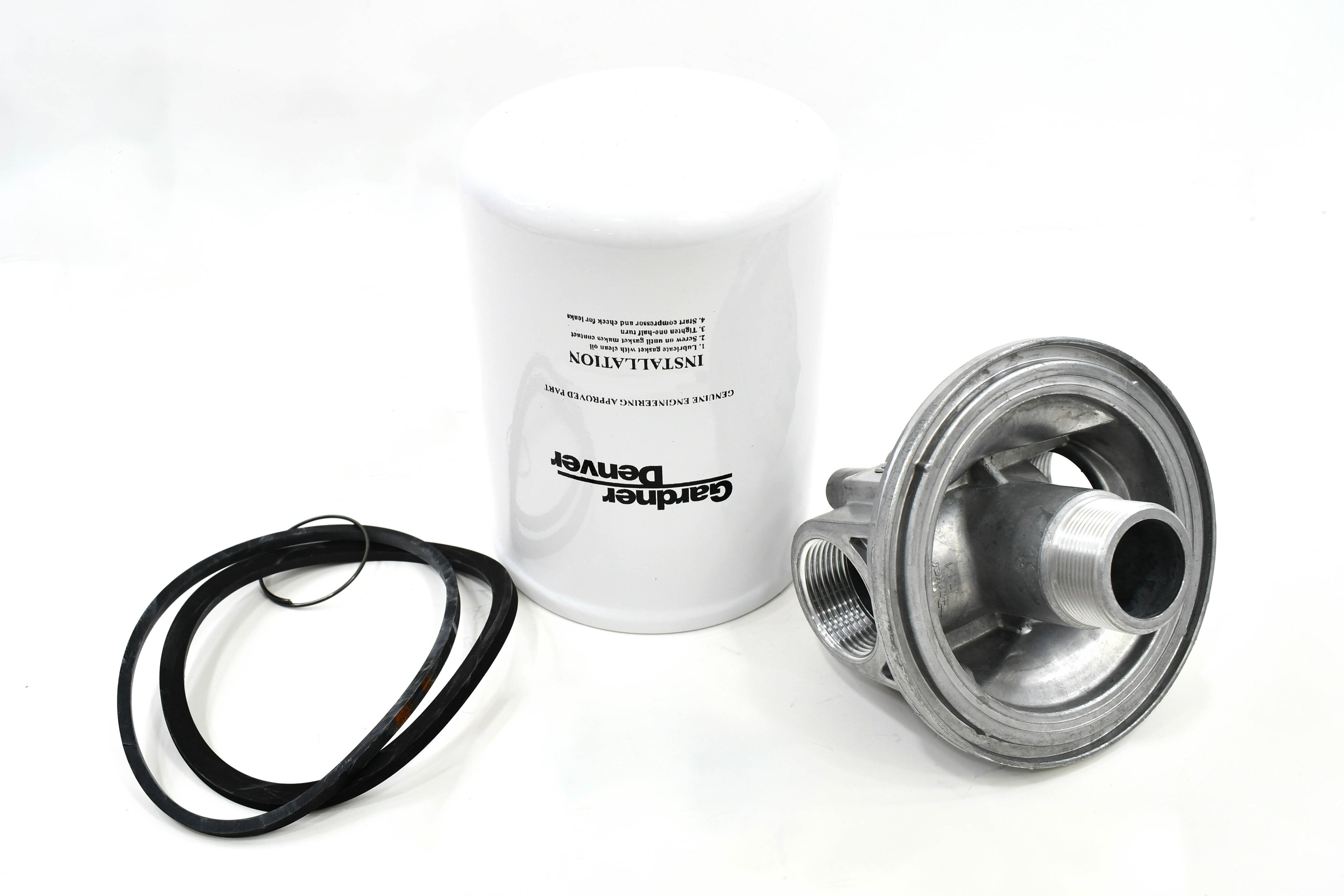 Gardner Denver Oil Filter Assembly Replacement - 301EBM369-ASM